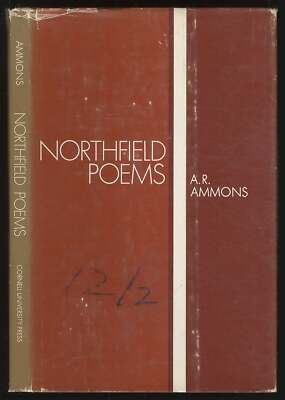 A R AMMONS / Northfield Poems 1st Edition 1966 | eBay
