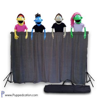 Classroom Puppet Stage | Professional Tripod Puppet Stage Theater with ...