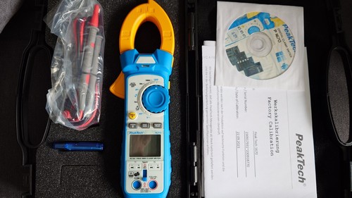 Stromzange PeakTech P1670, TrueRMS 1000A AC/DC, Bluetooth | eBay.de