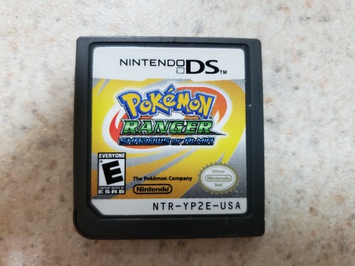 Pokemon Ranger: Shadows of Almia (Nintendo DS, 2008) Authentic Cart US ...