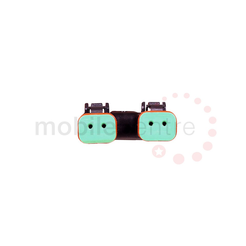 Deutsch DT Series 2 Pin two Way Connector SPLITTER ADAPTER 2 x Male & 1 ...