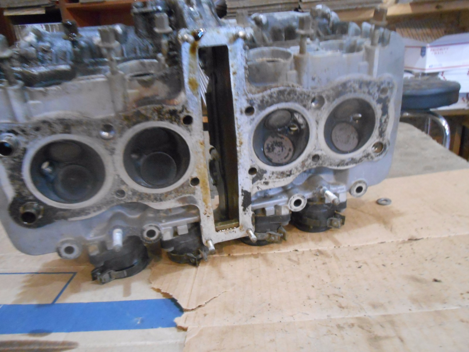 Yamaha Seca XJ550 XJ 550 1982 Maxim cylinder head valves engine motor ...