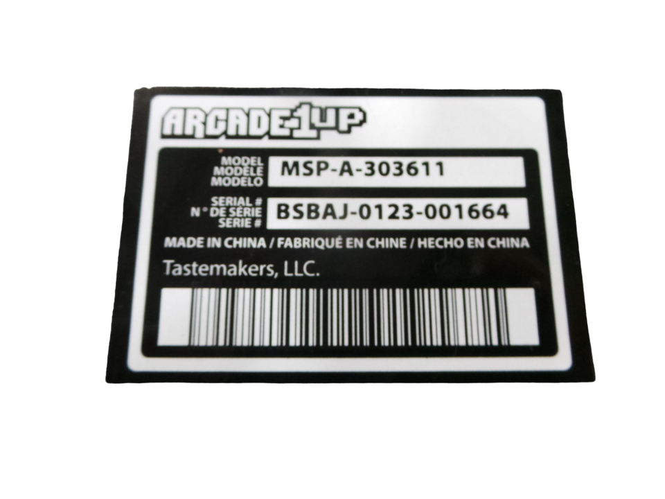 ARCADE 1UP MSP-A-303611 lass of a 81 Deluxe Arcade - Free Local pick up ...