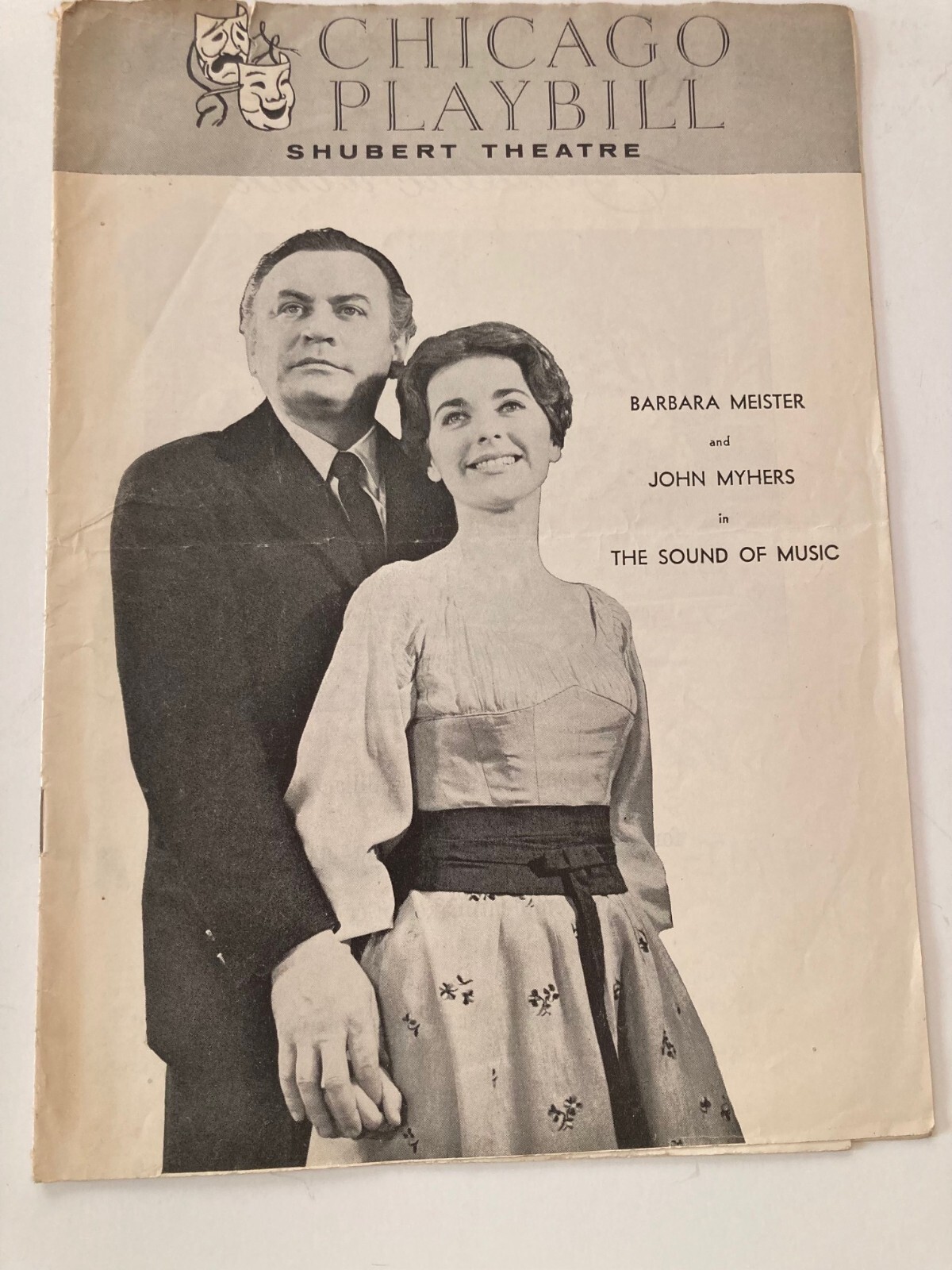 VTG.The Sound of Music -1962 - Shubert Theatre - Barber Meister & John ...