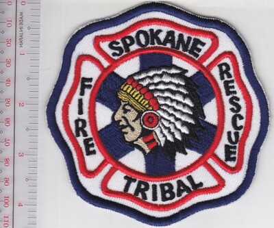American Indian Tribe FD Washington Spokane Tribe Fire Department NO ...