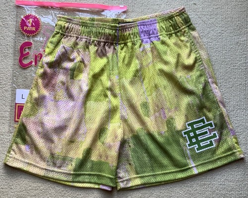 Eric Emanuel - Boro Patchwork Mesh Short Yellow | eBay