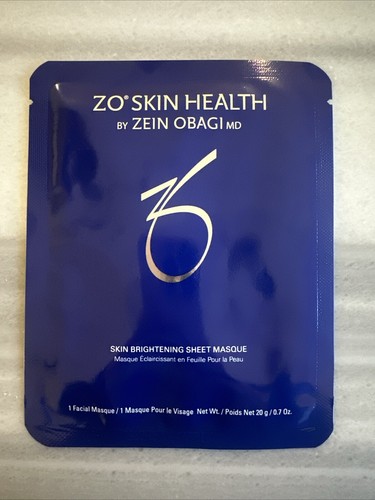 ZO Skin Health Skin Brightening Sheet Mask Masque | eBay UK