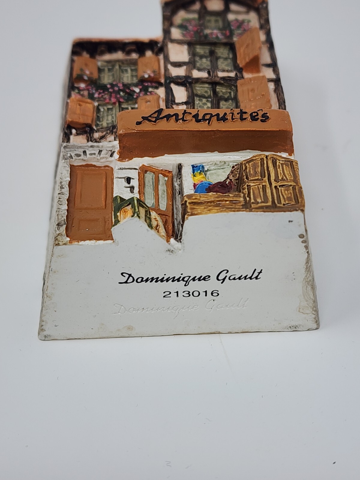 MINIATURE DOMINIQUE GAULT J CARLTON ALSACE Antiques FRANCE BUILDING ART ...