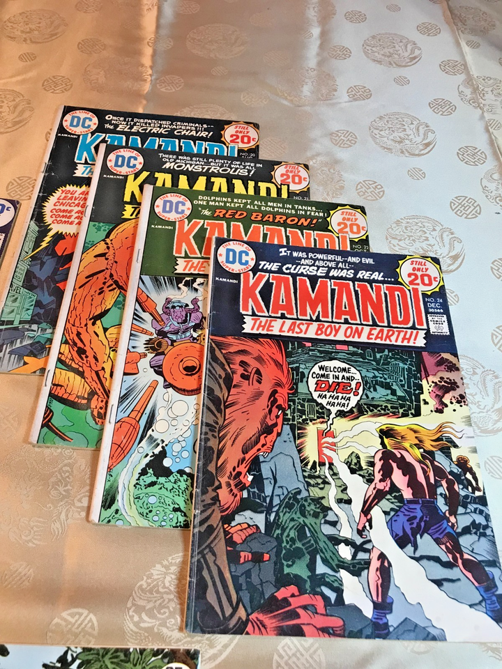 KAMANDI LOT 33 DC COMICS 1970'S Last Boy on Earth & Earth's End | eBay