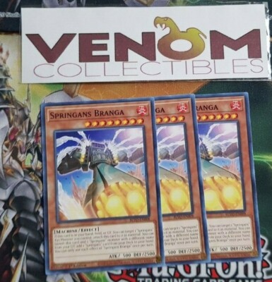 3x (M/NM) Springans Branga - Common - 1st Edition *In Hand* BLVO-EN008 ...