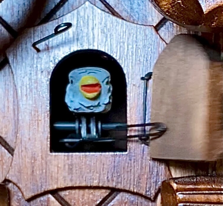 Brand New Hones 8 Day Hand Crafted Certified Wolf Cuckoo Clock from ...