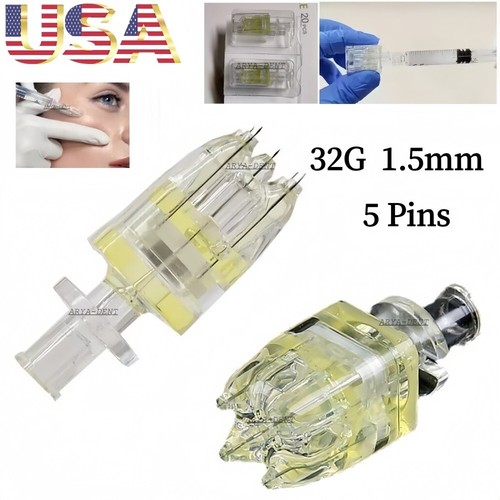 10pcs Pin Crystal Multi Cartridges Tips Water Light Skin Care Tools ...