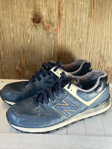 New Balance 574 LIMITED EDITION Moon Pack Blue/Gold … - Gem
