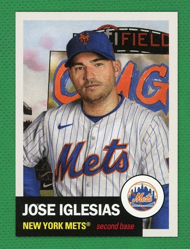 JOSE IGLESIAS 2024 Topps Living Set Baseball #777 New York Mets ...