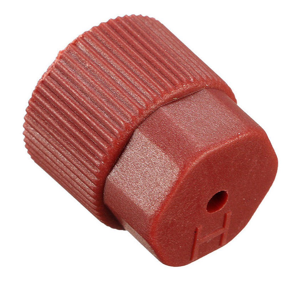 10PCS R134a A/C AC System Valve Cap Charging Port Caps Hi Low Side Set ...