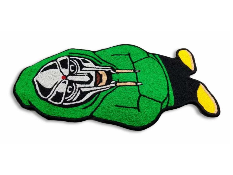 MF Doom Mask Rapper Floor Mat Living Room Area Rug Wool Modern Accent ...