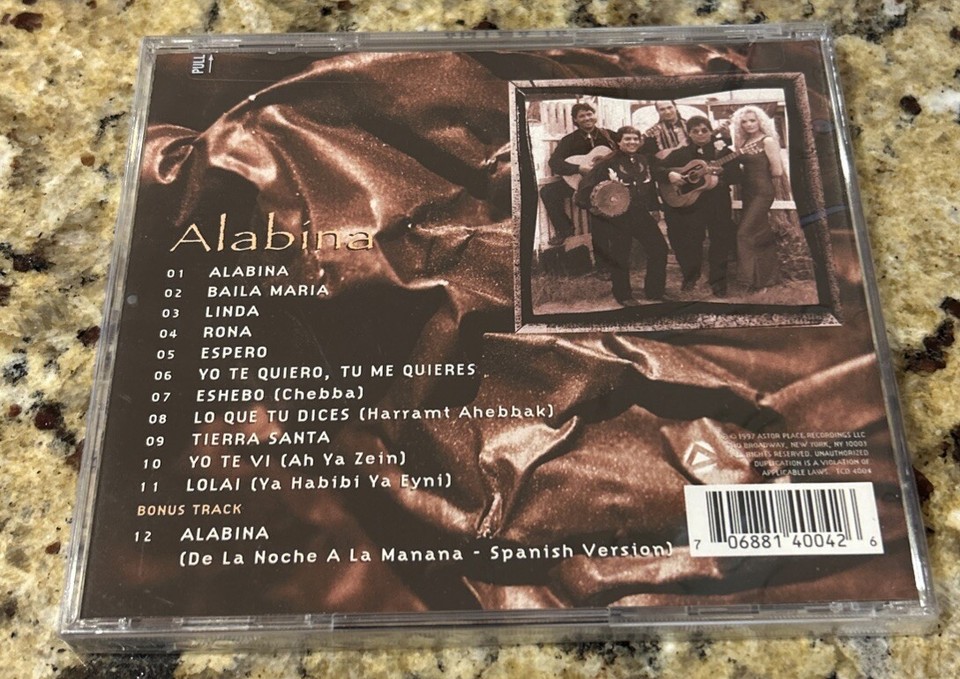 ALABINA - Alabina - CD NEW SEALED ASTOR PLACE 706881400426| eBay