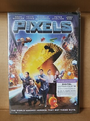 Pixels (DVD 2015 SEALED) Kevin James, Adam Sandler 43396446755| eBay