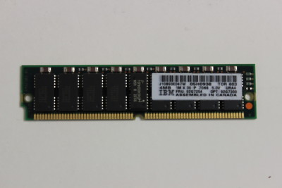 IBM 92G7254 92G7300 05H0938 4MB 1MX36 P 70NS 5.0V SIMM MEMORY MODULE ...