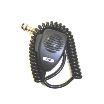 P4 CB Radio Replacement Hand Microphone Mic 4 Pin Plug Superstar Cobra ...