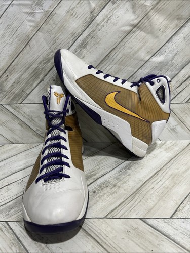Nike Kobe Hyperdunk Supreme Lakers Home 2008 Hyper Dunk Shoes 333373 ...