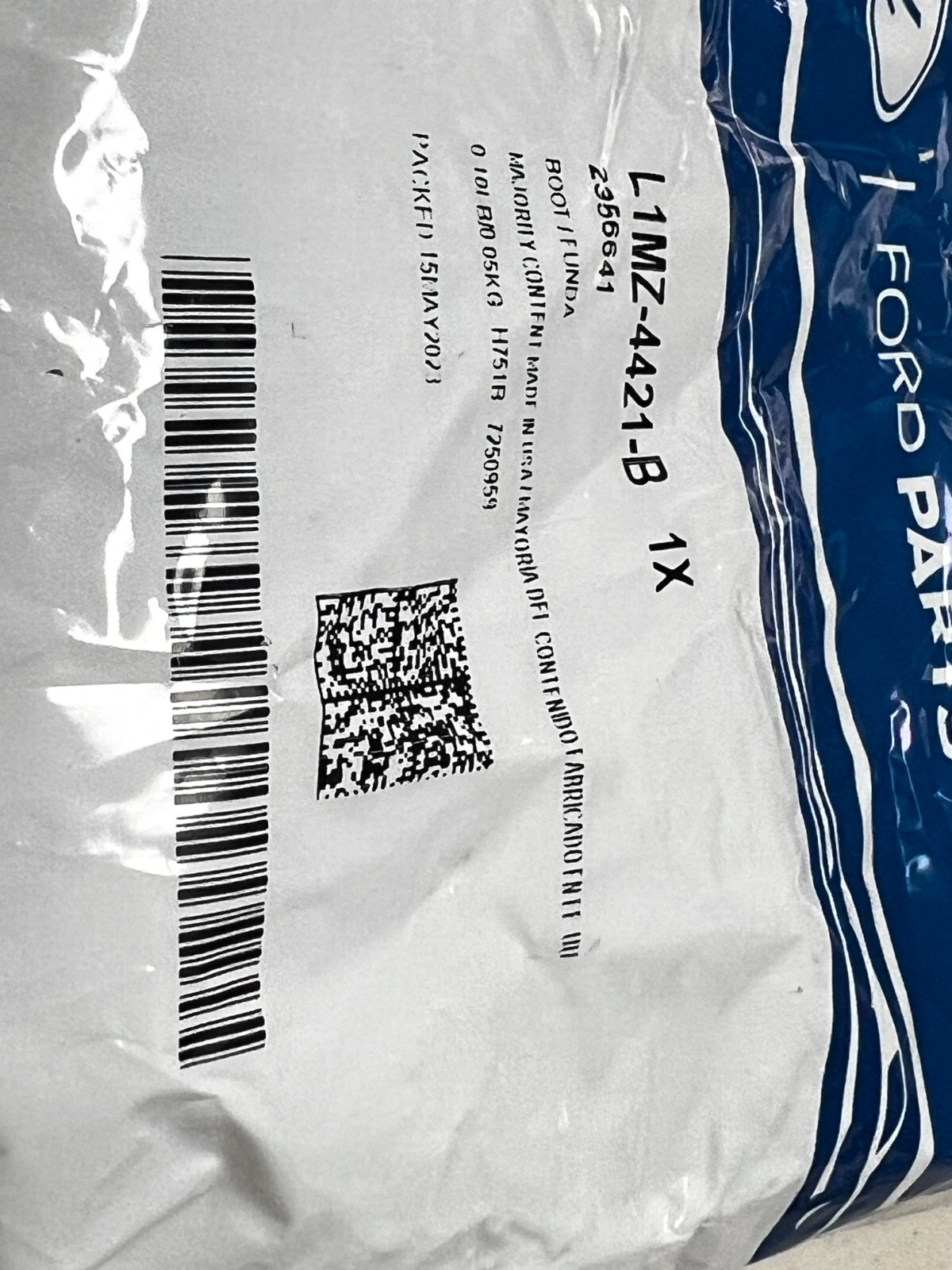 New Genuine Ford Boot L1MZ-4421-B NOS Unopened Never Used FoMoCo | eBay