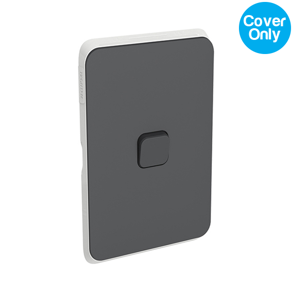 Clipsal Iconic 1 Gang Switch Skin Anthracite | 3041C-AN | eBay Australia