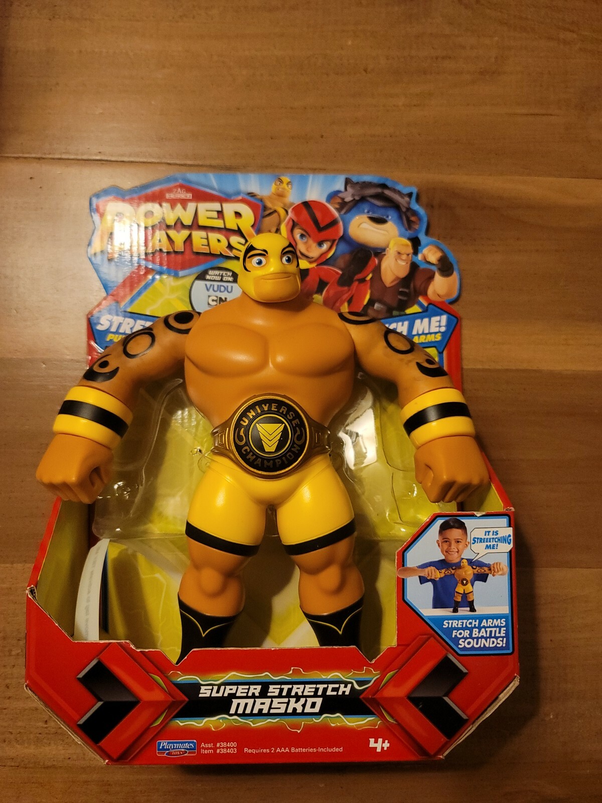 Zag Heroez Power Players Super Stretch Masko Action Figure Playmates ...