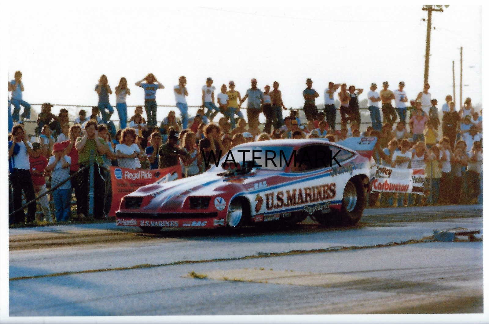 1970s NHRA Drag Racing-Mickey Thompson-'77 Olds Starfire Funny Car-Bob ...