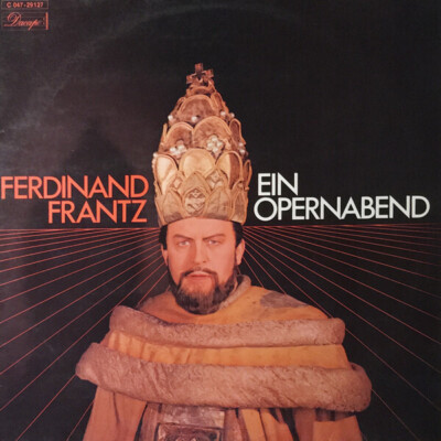 Ferdinand Frantz Ein Opernabend NEAR MINT Dacapo Vinyl LP | eBay