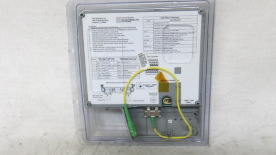 LOT OF 7 Calix 740G ONT Fiber Optic Optical Network Terminal Module 100 ...