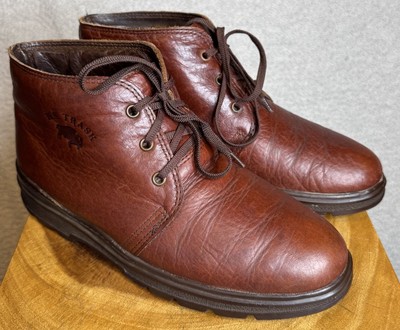 HS Trask Mens Chukka boots 9 M Men’s Shoes Reddish Brown Bison Leather ...