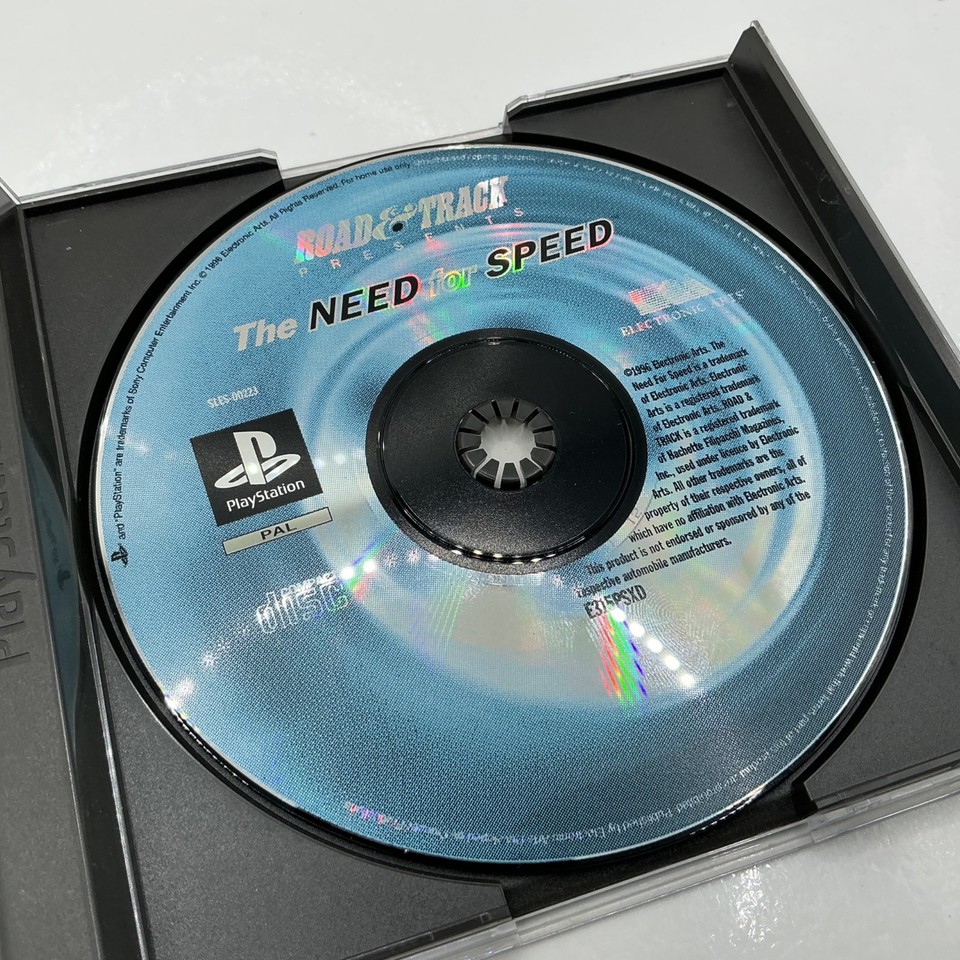 1996 The Need For Speed Sony PlayStation 1 Game (V1) S#554 | eBay Australia