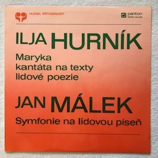 LP ILJA HURN?K, JAN M?L Maryka / Sinfonia Su 81100529 Panton CZECH RE ...