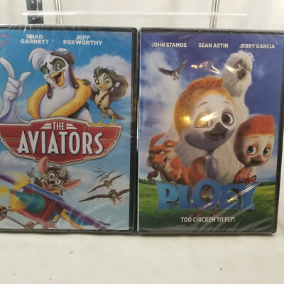 2 Kids DVDs Ploey - Too Chicken to Fly!: The Movie & THE AVIATORS SEALED NEW 704400023125| eBay
