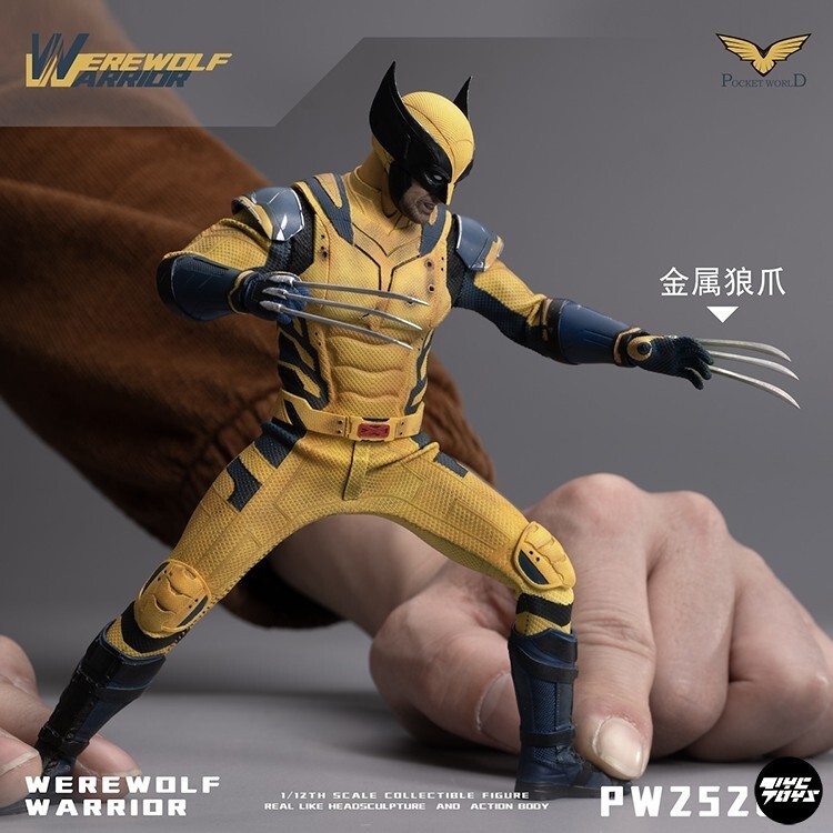 PWTOYS PW2528A 1/12 Wolverine Male Action Figure Model 6" Soldier Toy ...