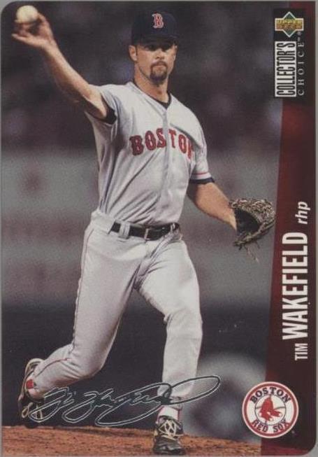 1996 Upper Deck Collector's Choice - Tim Wakefield #474 Silver Foil ...
