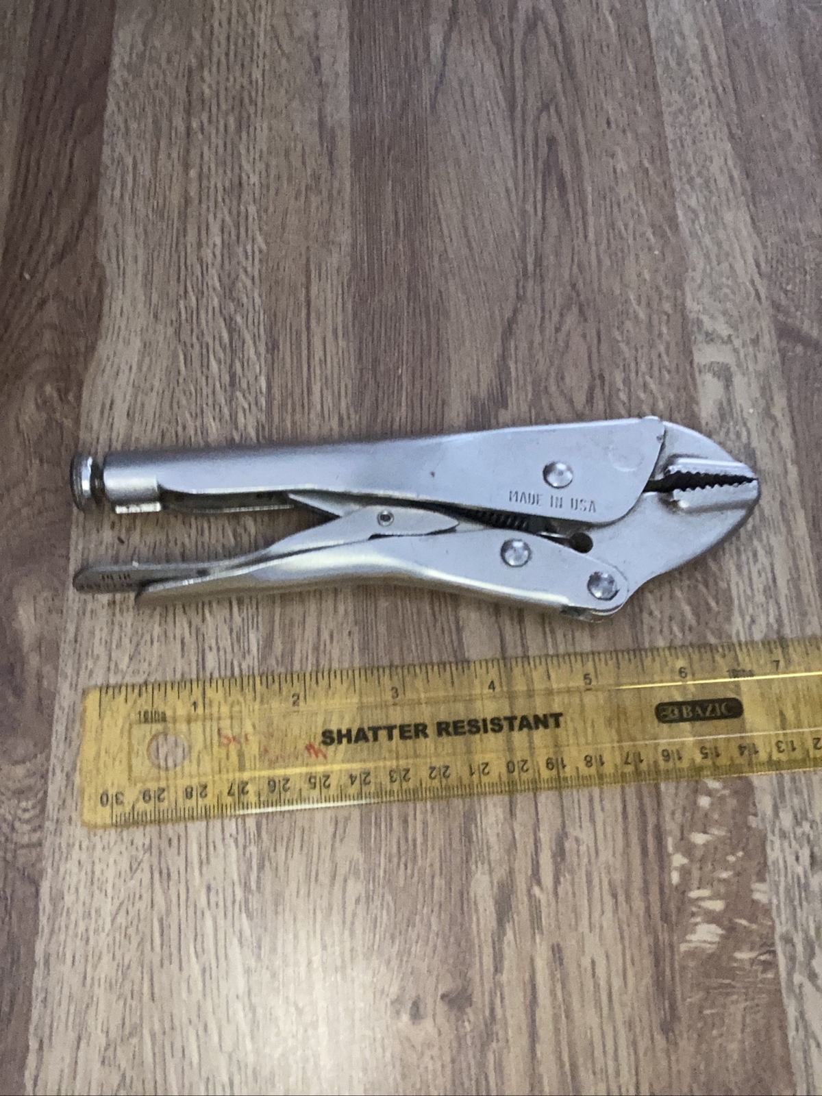 Vintage Craftsman 9-45342 Vise Grip Adj 7" Straight Jaw Locking Pliers ...
