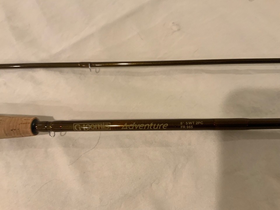 G. Loomis Adventure Fly Fishing Rod 8’ 5wt. W/ Tube and Sock. FR965 2 ...