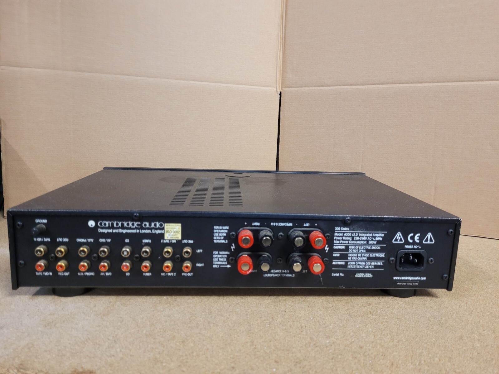 Cambridge Audio A300 Stereo Integrated Amplifier for sale online | eBay