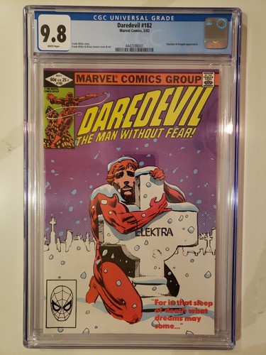 Daredevil 182 CGC 9.8 Marvel Comics 1982 Frank Miller | eBay
