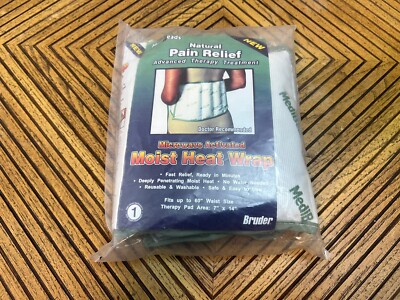 NEW Bruder MediBeads Microwave Activated Moist Heat Wrap Back Fits 60 ...
