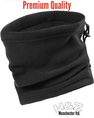 NECK WARMER Winter Snood Tube Thermal Fleece Motorbike Cycling Mask ...