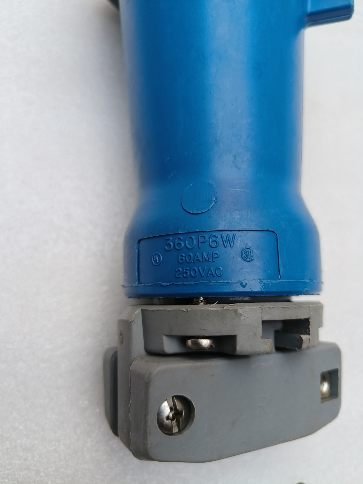 HUBBELL 360P6W PIN&SLEEVE MALE PLUG | eBay