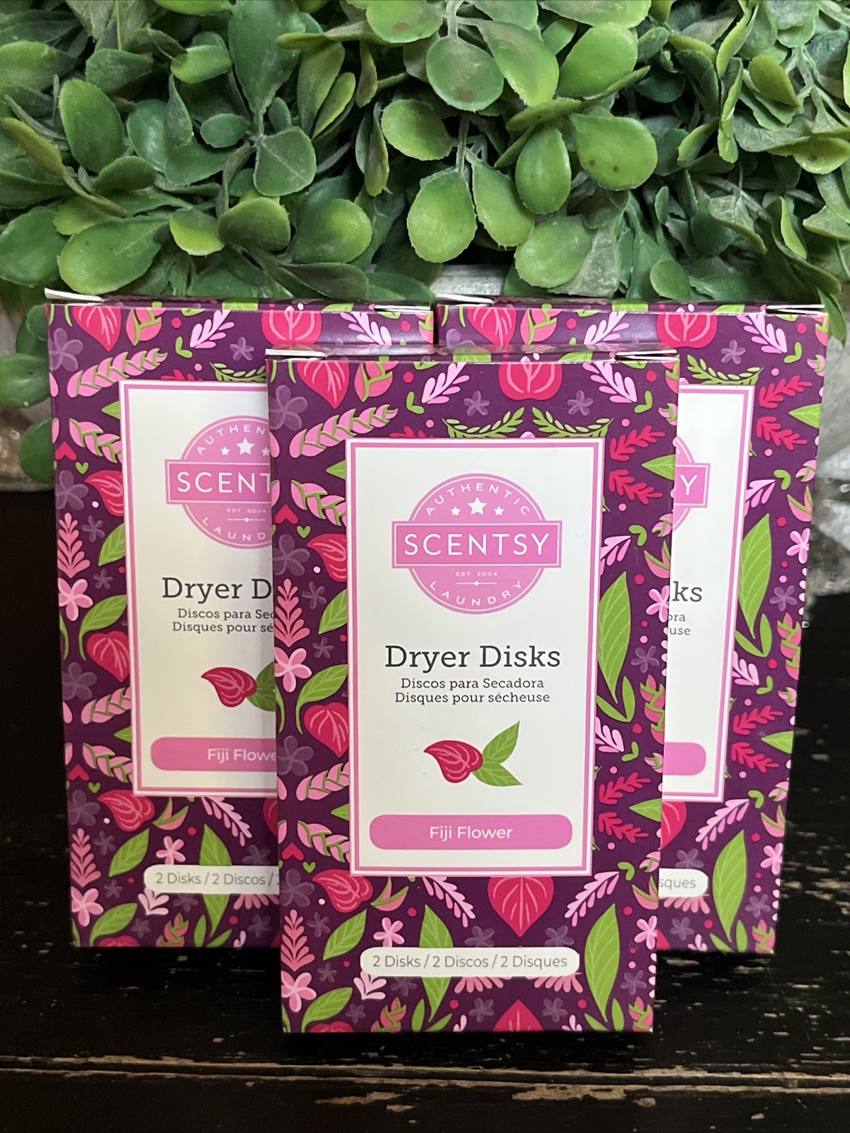 Scentsy Dryer Disk Lot 3 Boxes (6) Fiji Flower Free Shipping | eBay