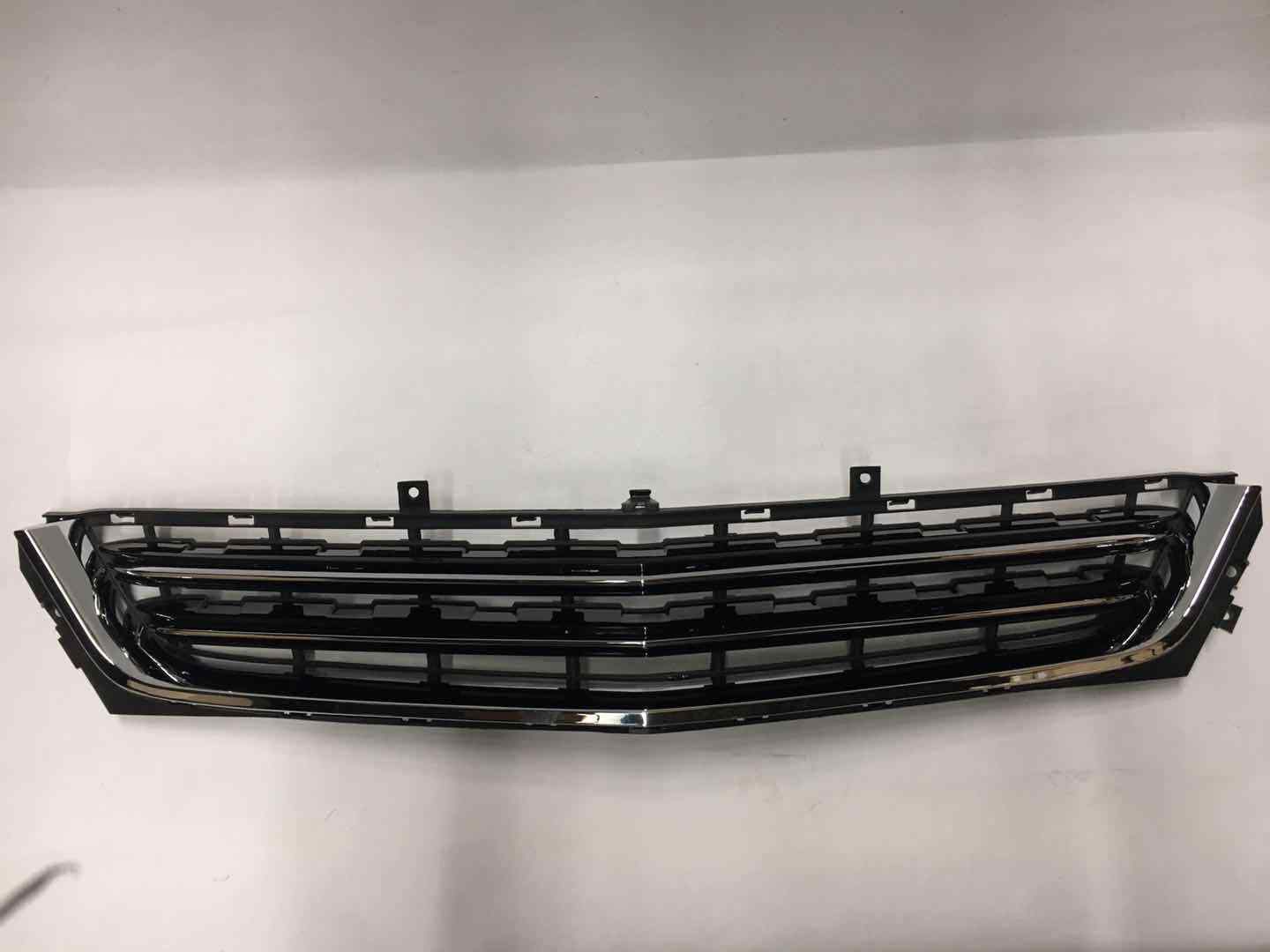 Rejilla central delantera negra cromada ajuste 2014-20 Chevrolet Impala ...