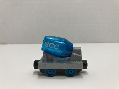 Thomas And Friends Railway SCC Cement Mixer Clear Blue Magnetic Train ...