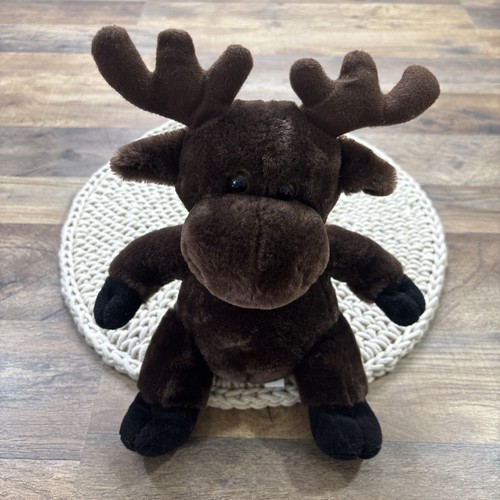 The Petting Zoo Brown Moose Plush Stuffed Animal 10” Plushie | eBay