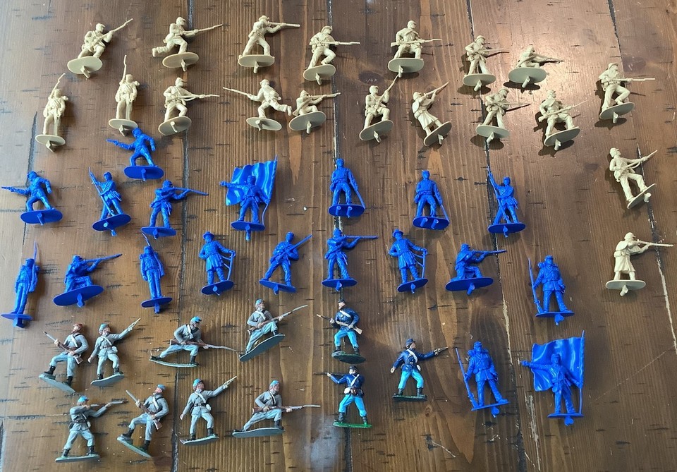 Accurate Figures LTD. American Civil War Infantry figures 1/32 MIB! | eBay
