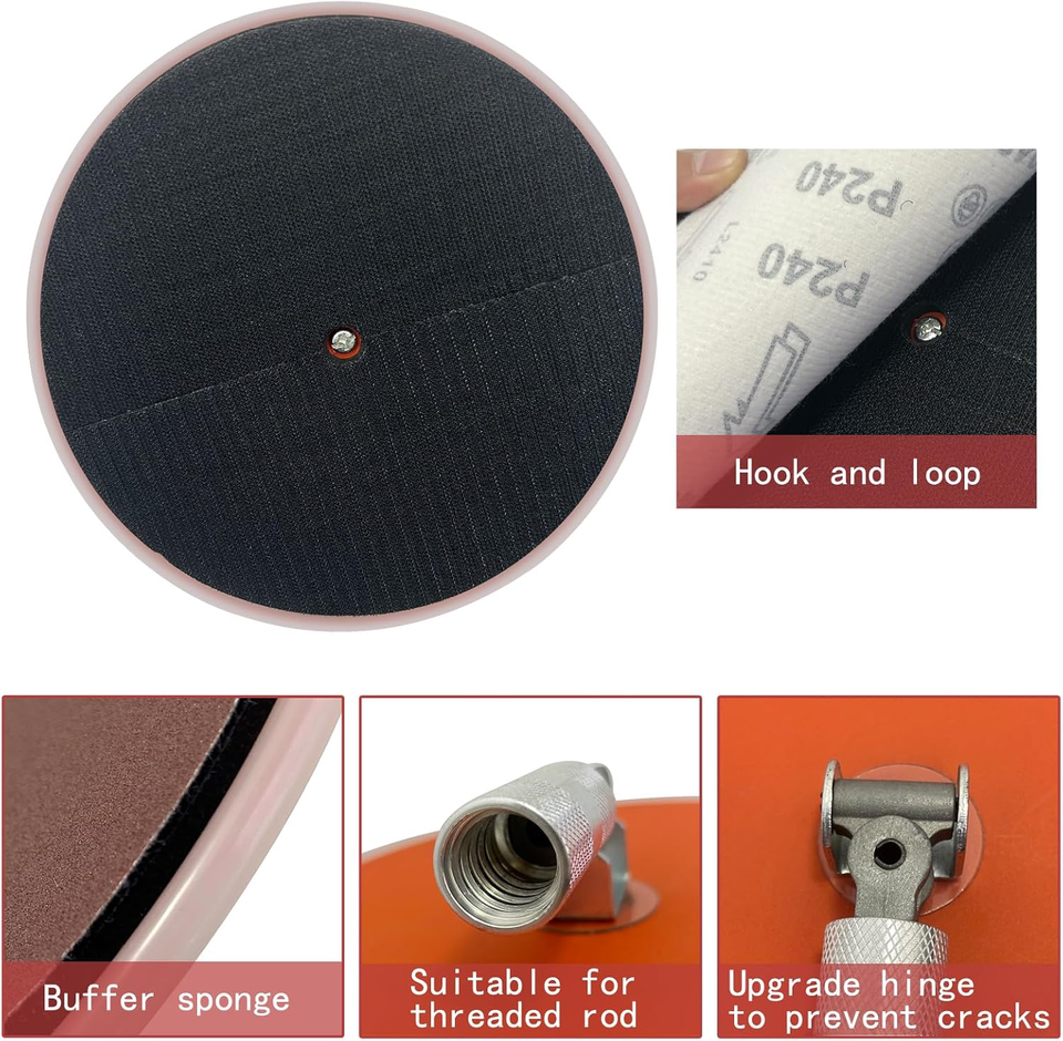 Drywall Pole Sander for Home Improvement Renovations,80 Inch Radial ...